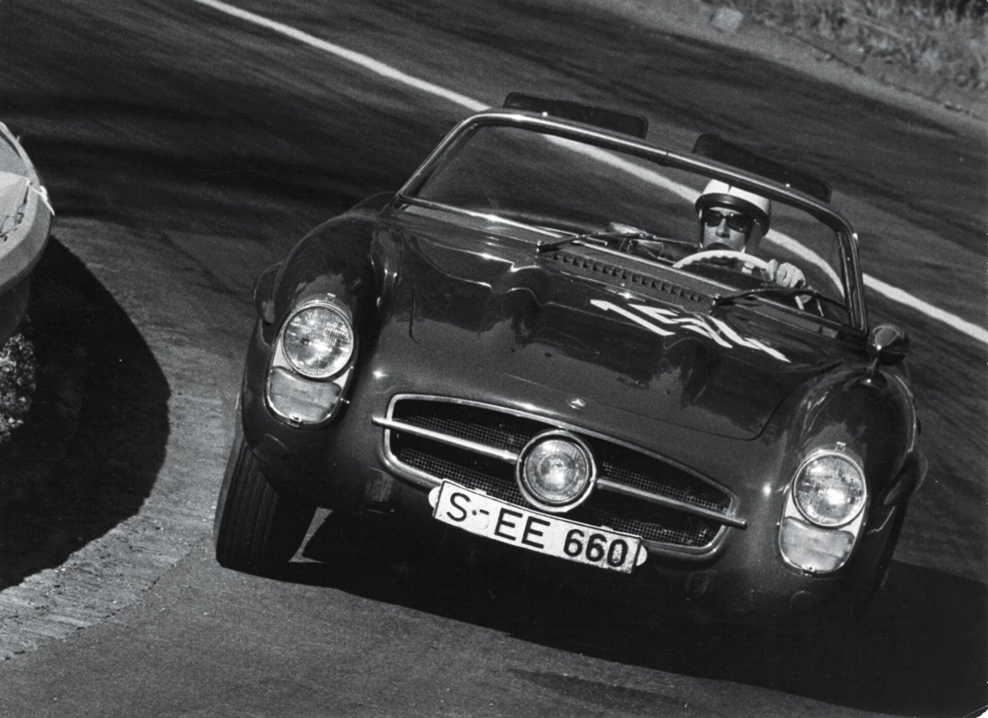 Prototype de roadster Mercedes 300 SL - à admirer à St.Moritz | auto ...